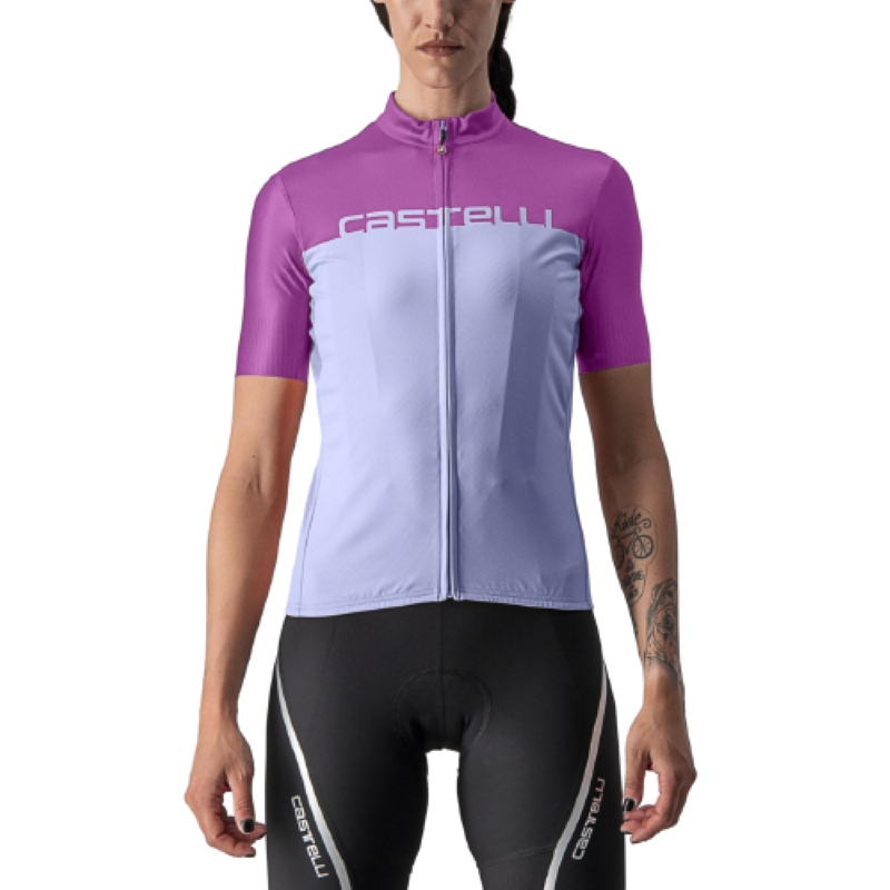 Castelli Maillot Velocissima Violet chez Val de Loire velo Tours Blois ...